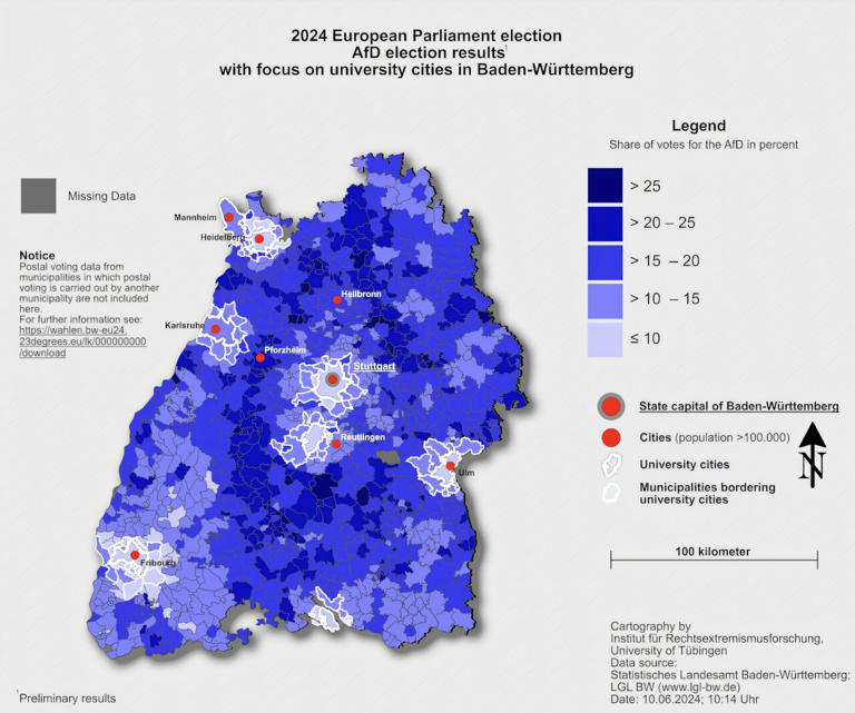 These maps of support for Germany's far-right AfD lay bare the depth of ...