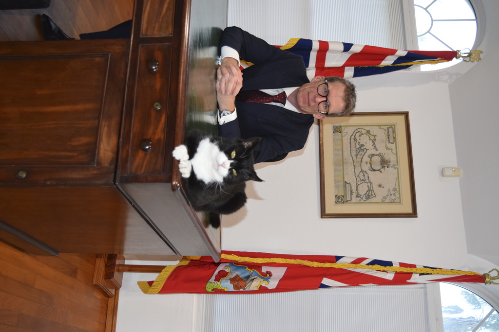 It's the 'purr-fect' job. Britain's top feline diplomat comes out of ...