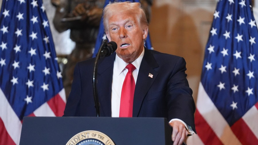 Trump announces task force to ‘eradicate anti-Christian bias’