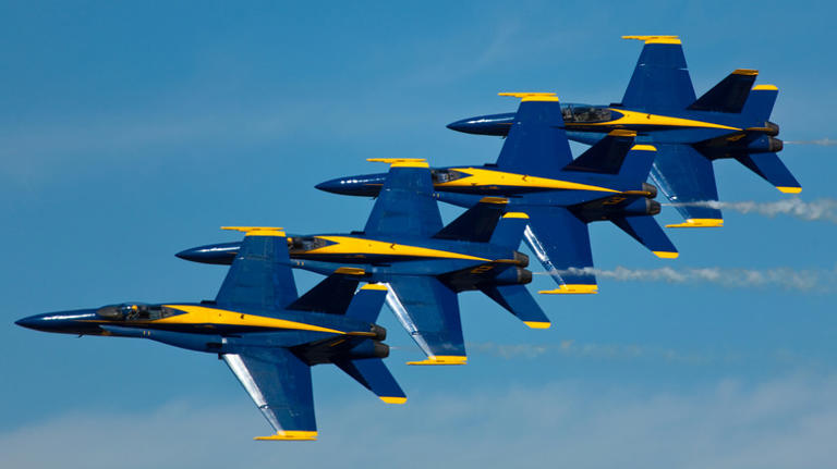 Blue Angels: 10 Facts About The Navy's Flying Team