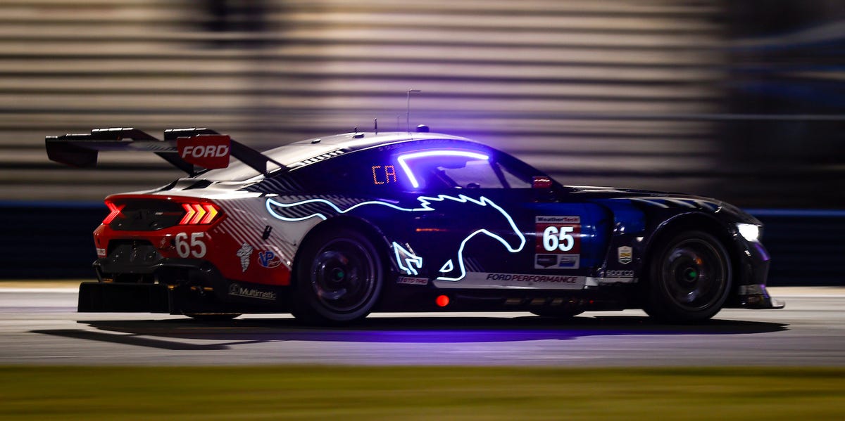 For Ford's Daytona-Winning Mustang Drivers, It Was a Team Victory