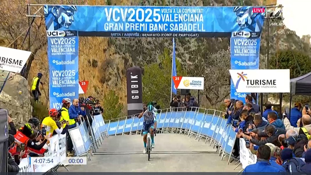 Volta a la Comunitat Valenciana 2025, doppietta Bahrain Victorious con ...