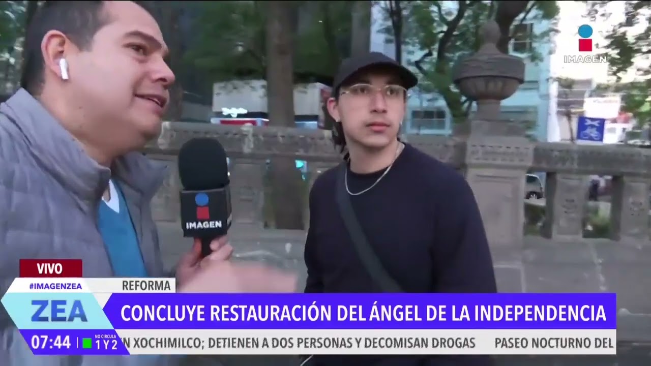 Concluye la restauración del Ángel de la Independencia | Noticias con ...