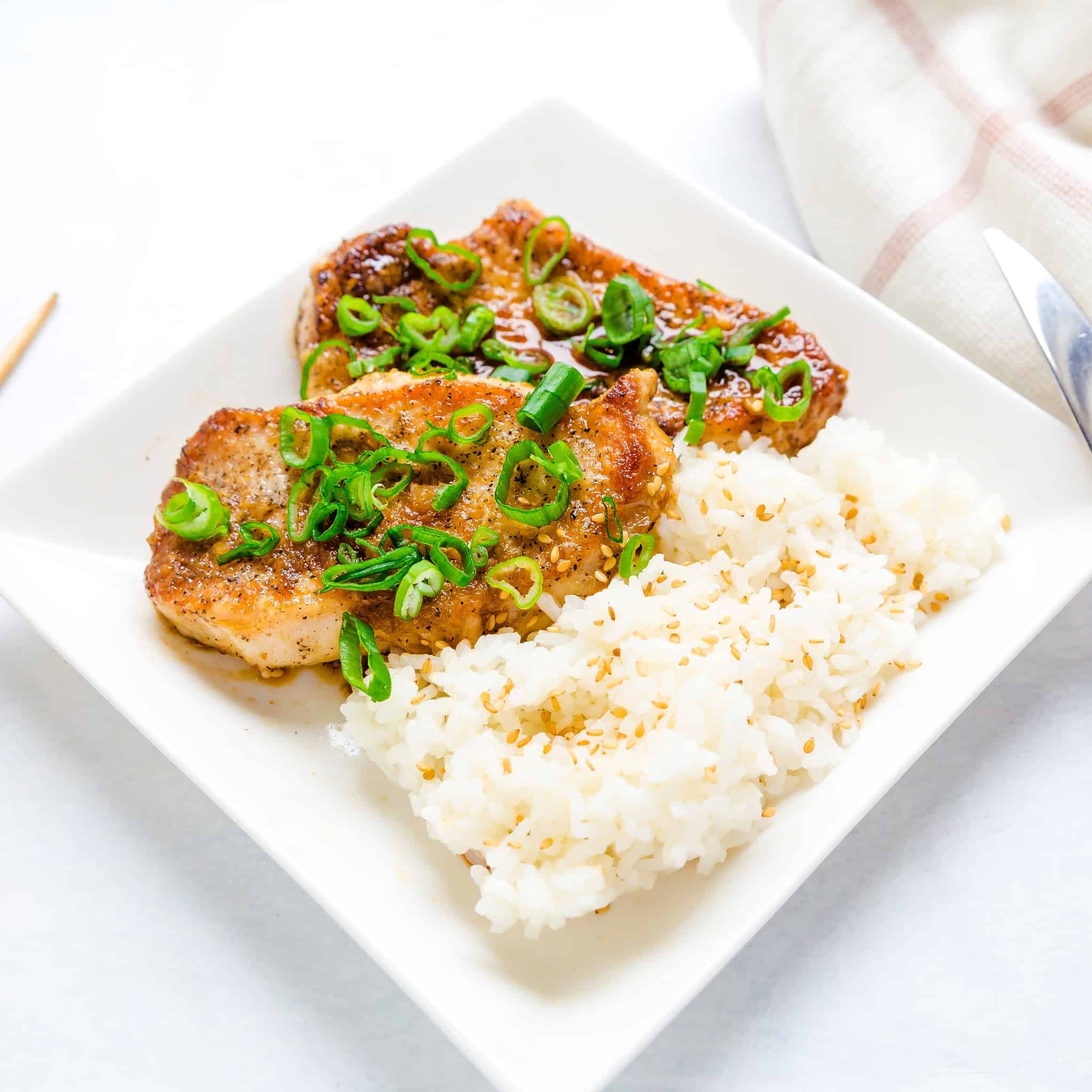 Japanese Style Pork Chops – Savory Sweet Sauce Ready in Under 10 Minutes!