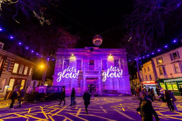 Streets of Basingstoke town centre to transform with light trail