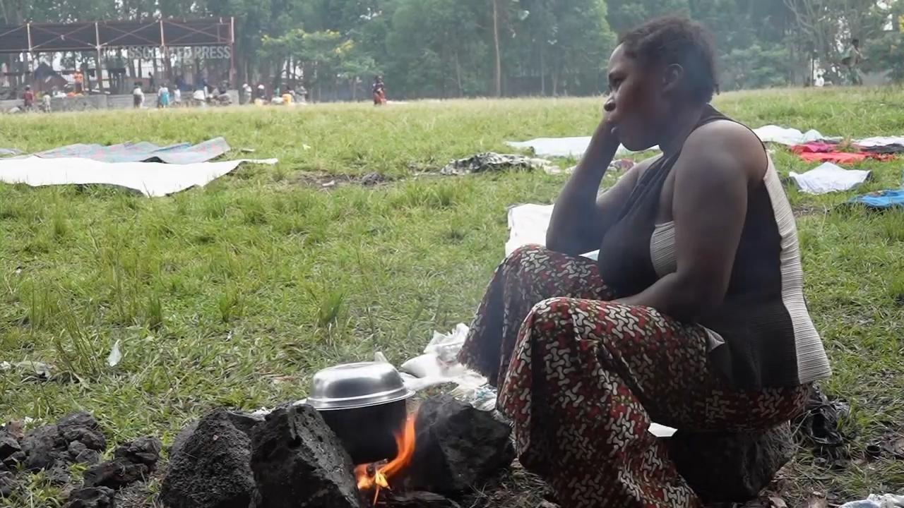 In upheaval for over a decade, displaced mother of 7 in eastern Congo ...