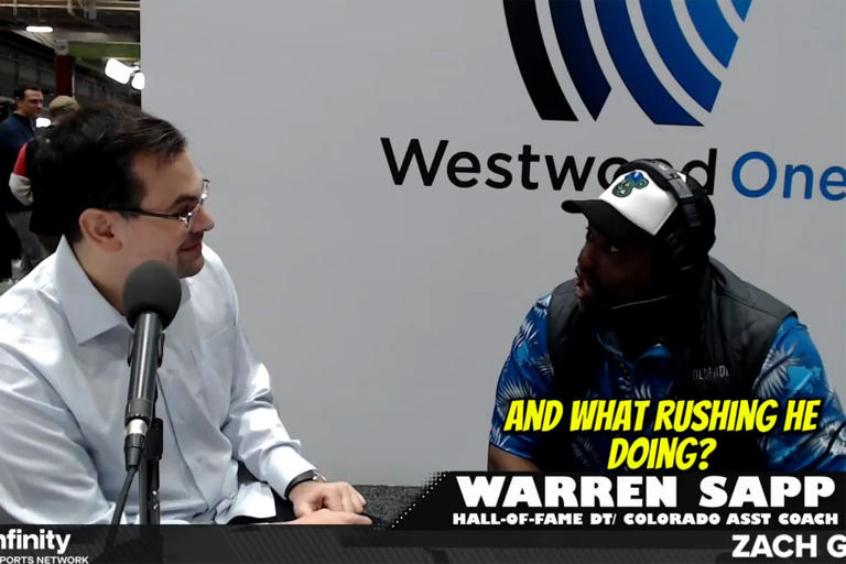 Warren Sapp bizarrely walks out of Super Bowl interview after Abdul ...