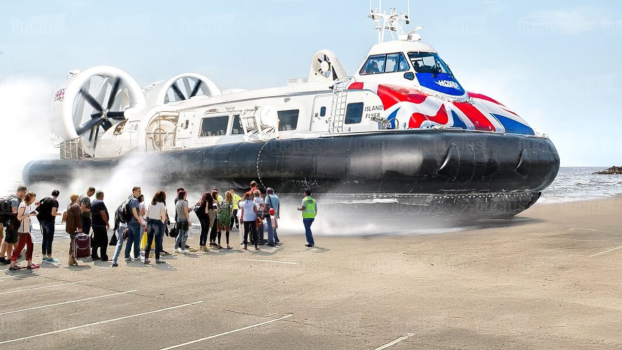 How UK keeps running huge passenger hovercraft on water
