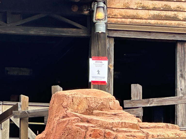 Construction Moves to Queue Building in Latest Big Thunder Mountain ...