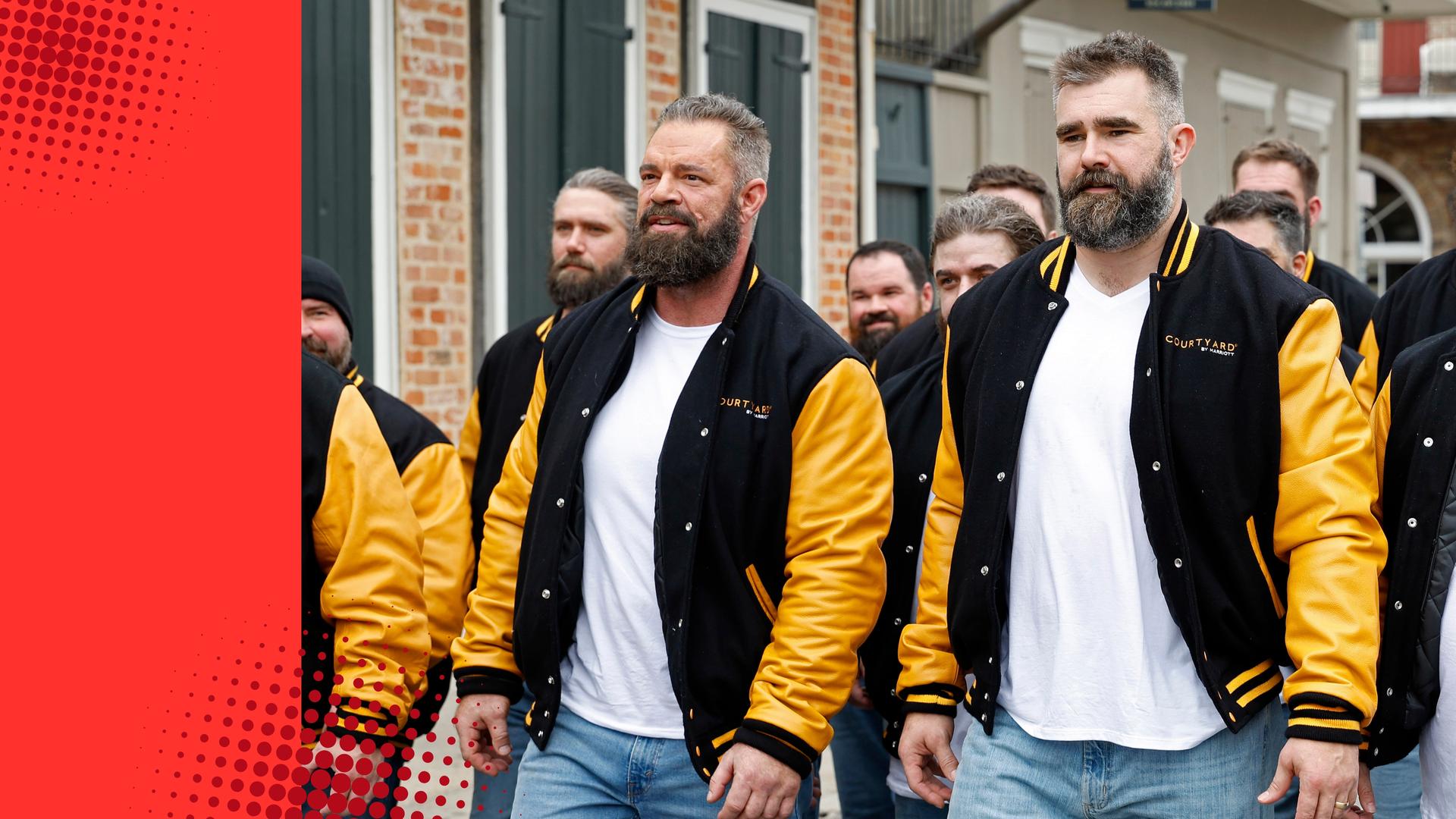 Will the real Jason Kelce please stand up? An army of lookalikes ...