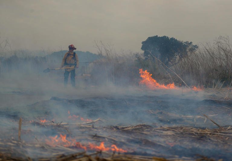 New drone patrol in Santa Clara River bottom leads to fire-related arrests