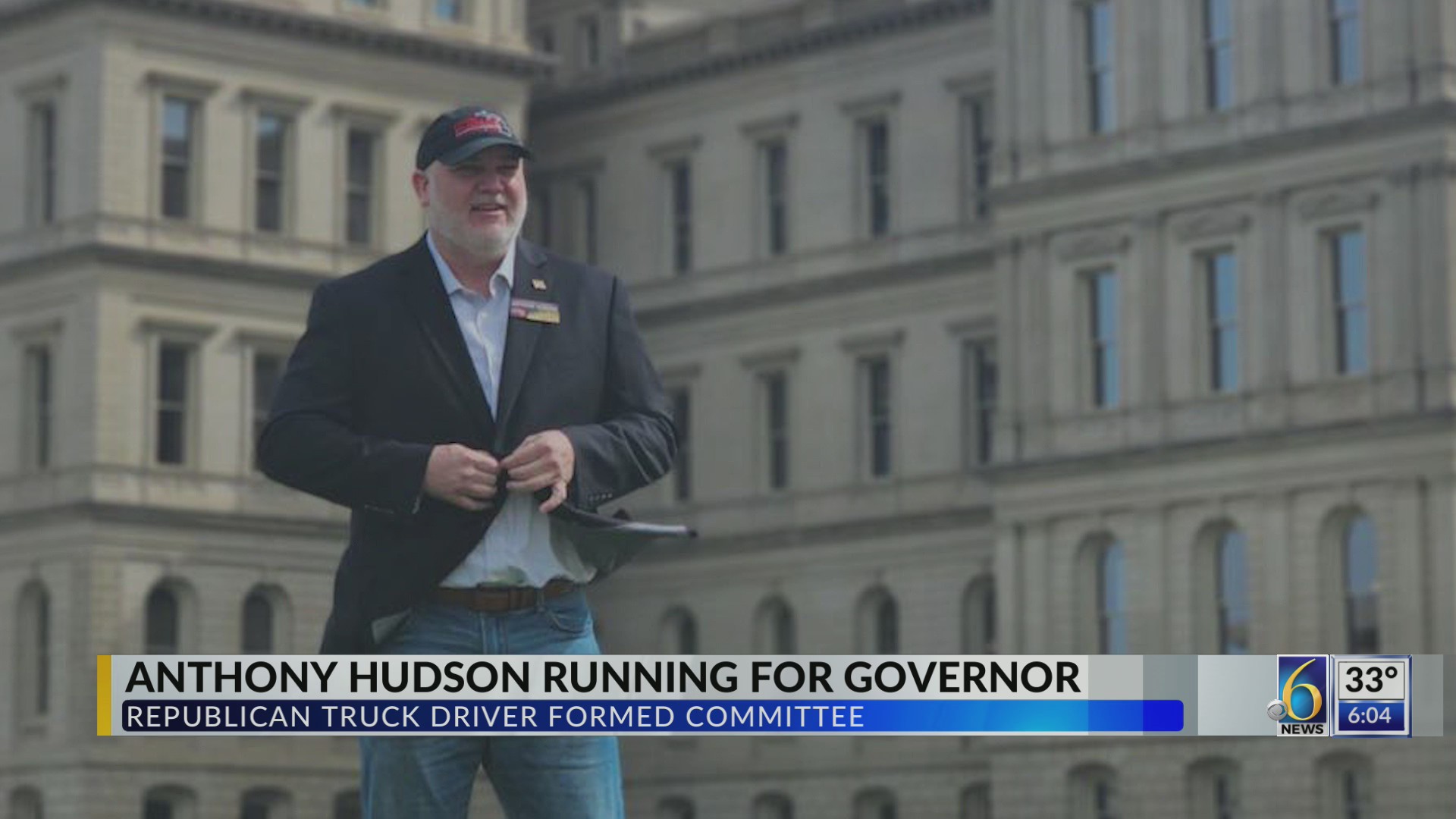 Anthony Hudson running for governor