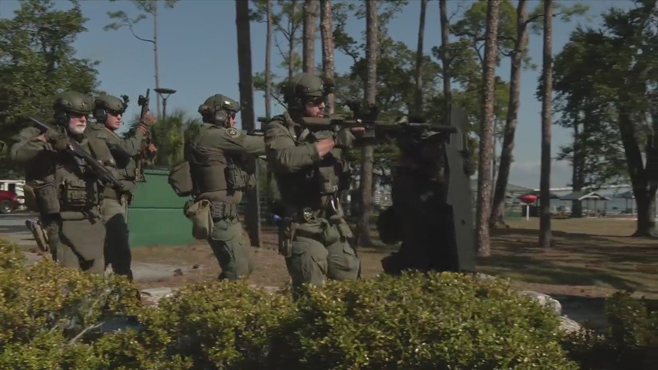 Force protection exercise underway at Naval Support Activity Panama City