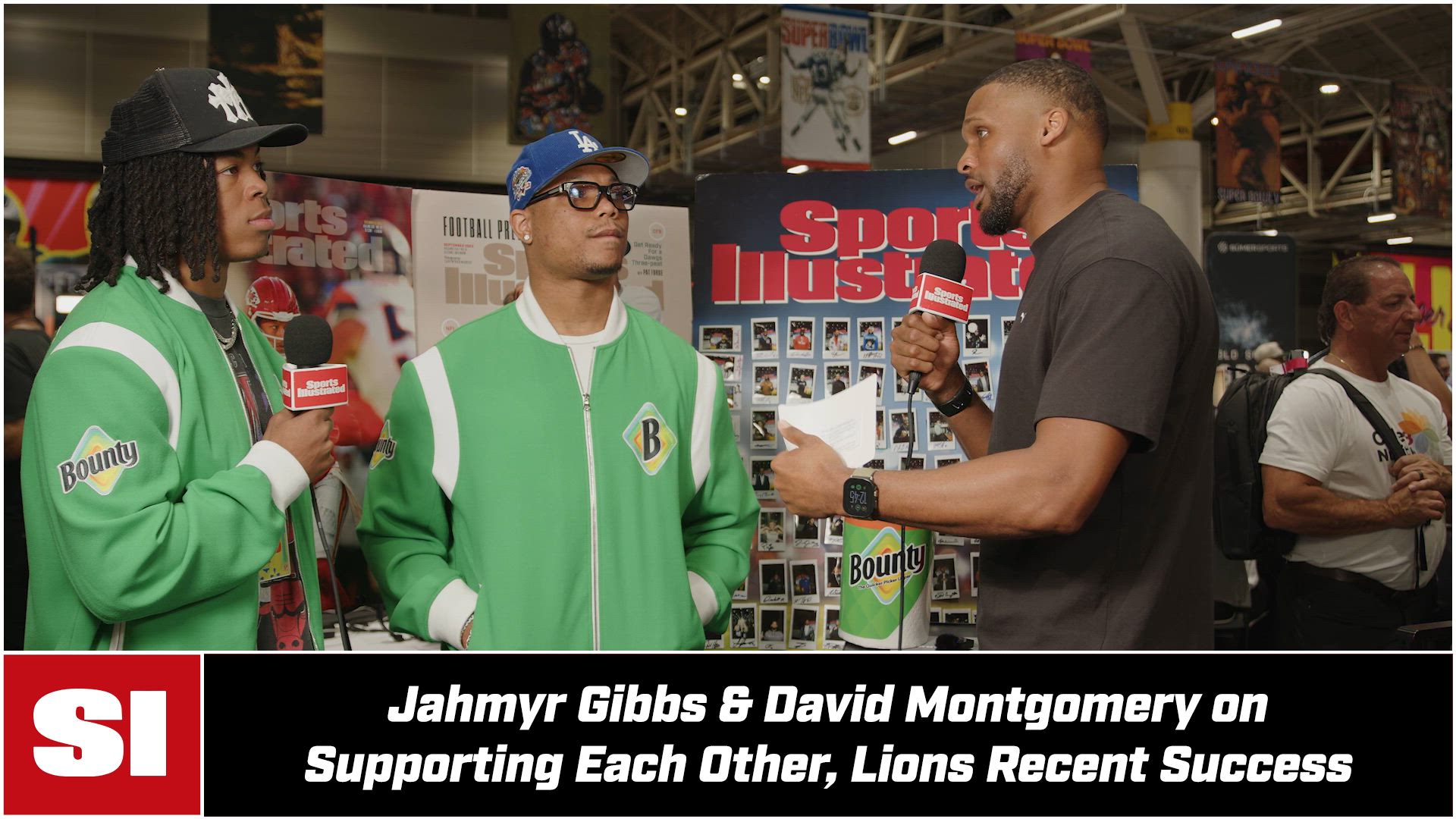 Jahmyr Gibbs & David Montgomery Lean on Each Other for Support
