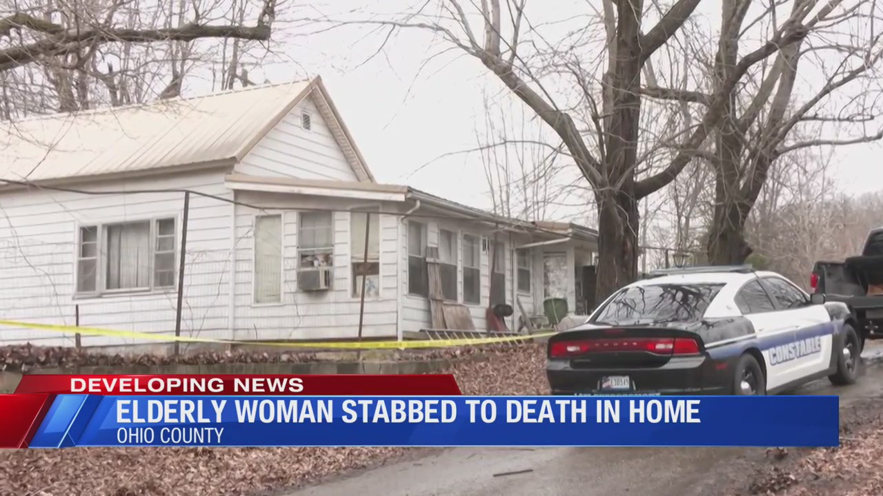 Elderly woman found stabbed in Ohio County "home invasion gone wrong"