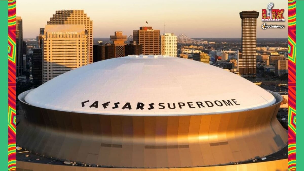 ¿Dónde se jugará el Super Bowl LIX? Conoce la historia del Caesar's Superdome de New Orleans ...