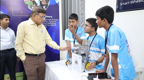 TechVision 2025: Students from govt schools unveil ‘Smart Wheelchair’