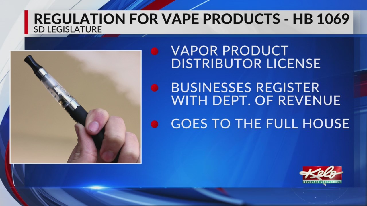 Bill to regulate vape products heads to house floor