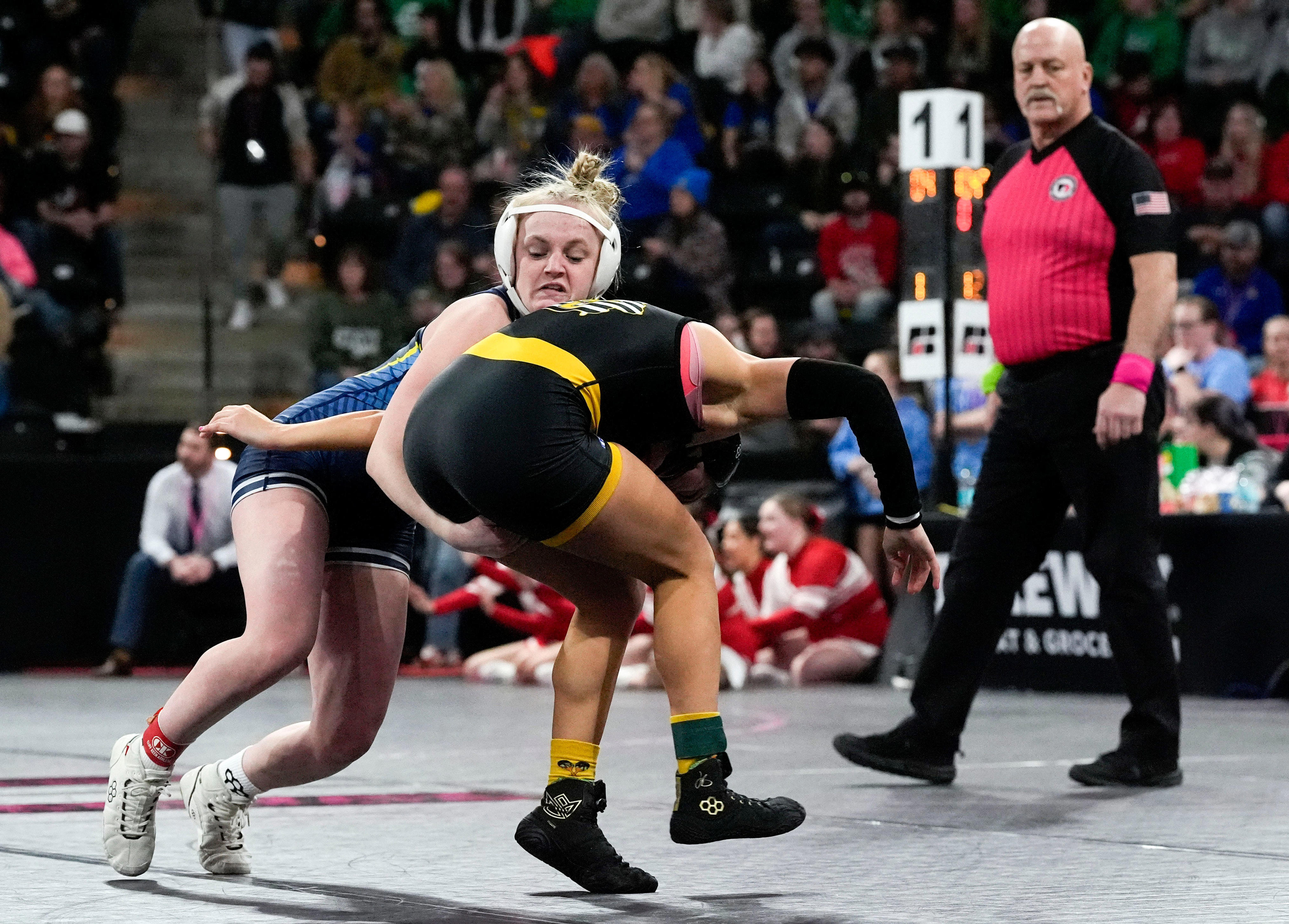 Class 1A Iowa girls state wrestling tournament Day 1: Molly Allen 2 ...