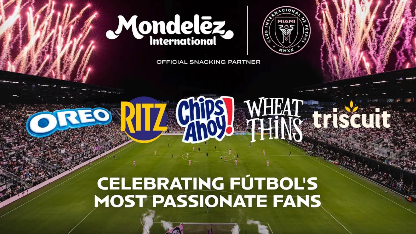 Inter Miami chomp down on Mondelez partnership