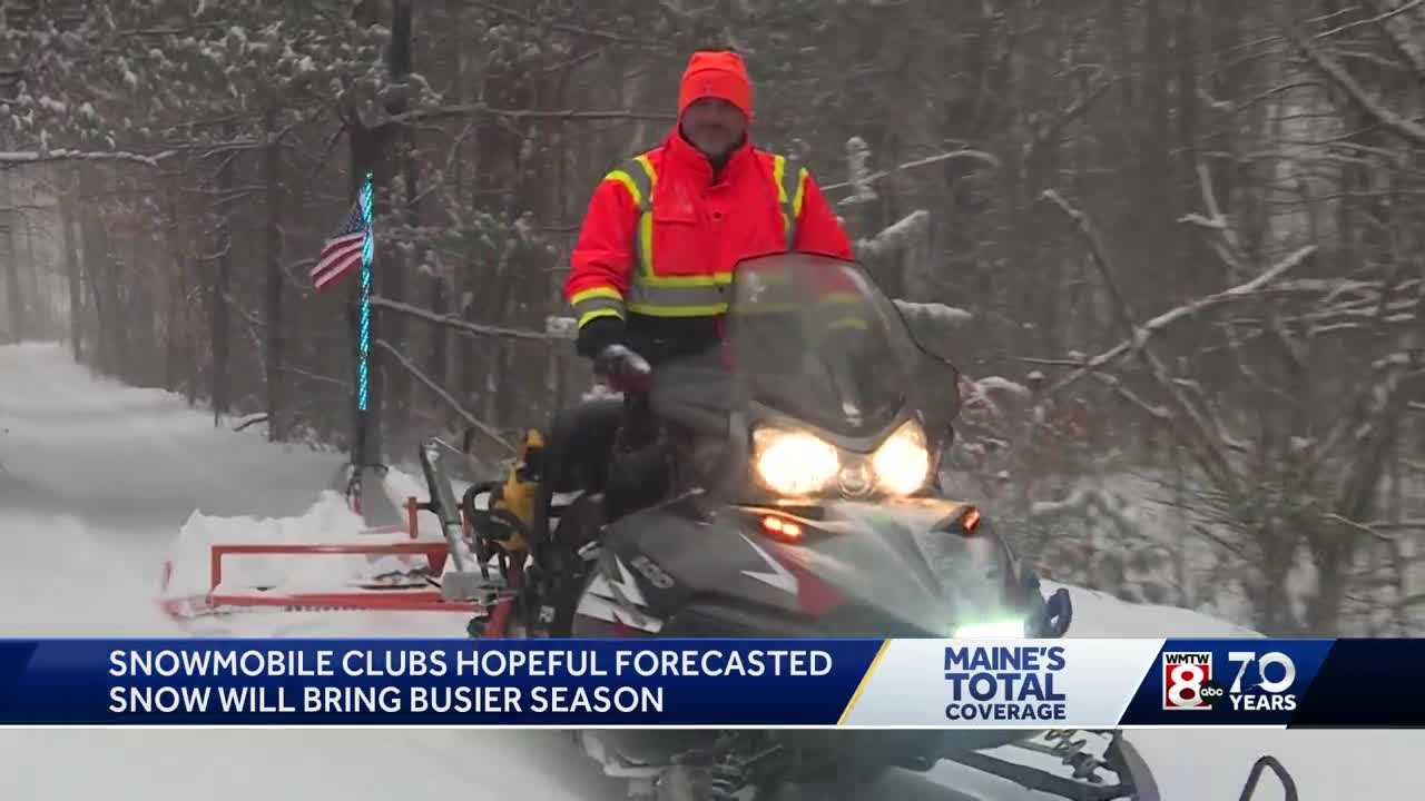 Snowmobile clubs hopeful that more snow means a busier season