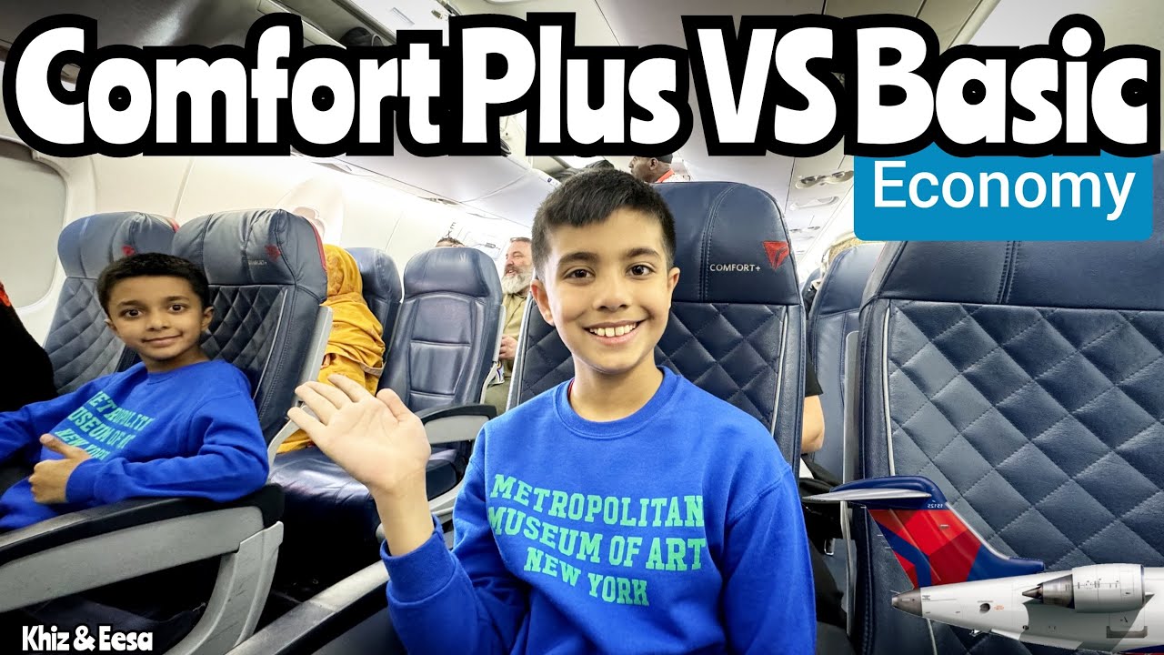Delta Comfort + VS Economy Experience on Bombardier CRJ900 - MCI to JFK