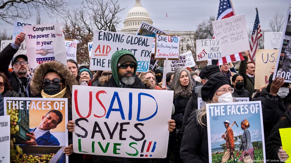 Unions sue Trump administration over attack on USAID
