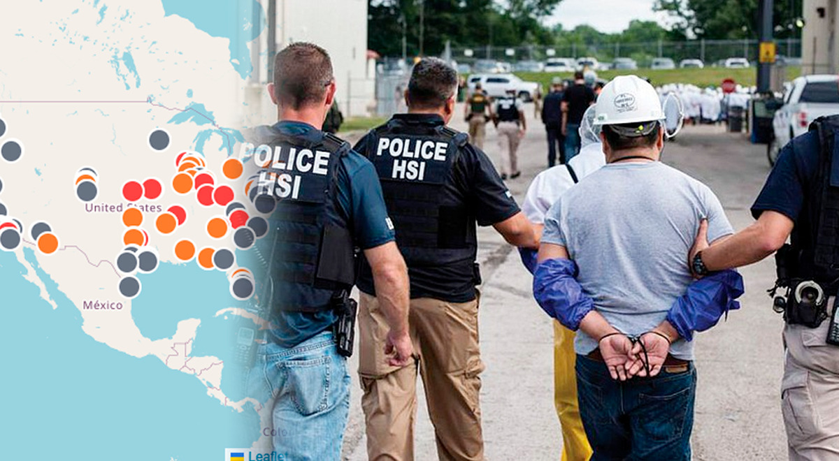 ¡ATENCIÓN, extranjeros! Este es el MAPA interactivo de las redadas del ...