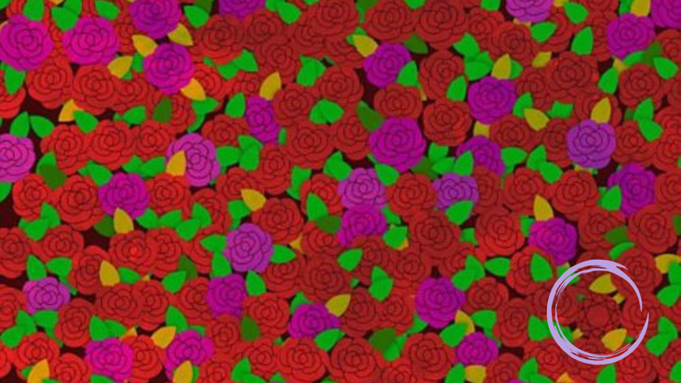 Optical Illusion: Only a sharp-eyed person can spot the red ruby among ...