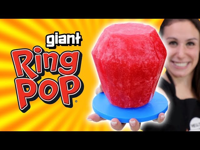 DIY GIANT RING POP (not watermelon )