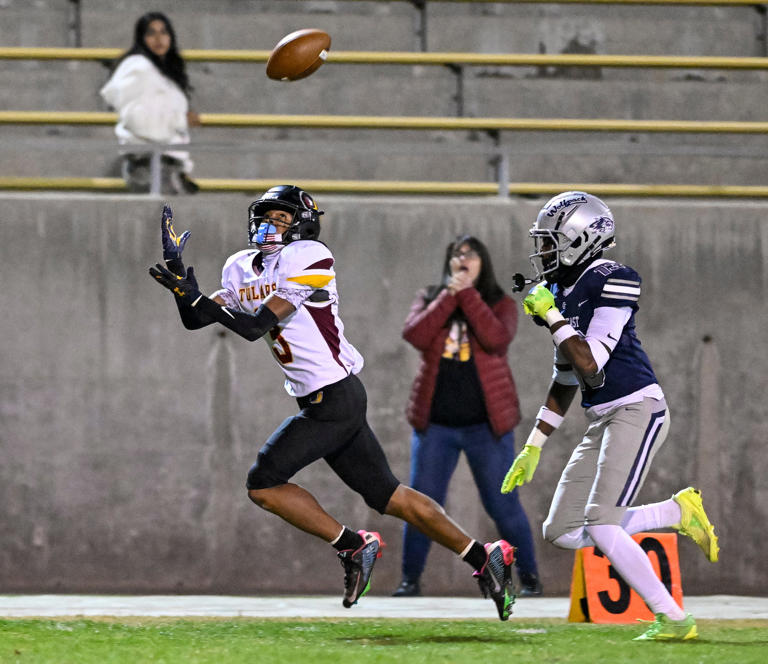 'A phenomenal athlete': Tulare Union's Demaje Riley wins 2024-25 Bob Mathias Award