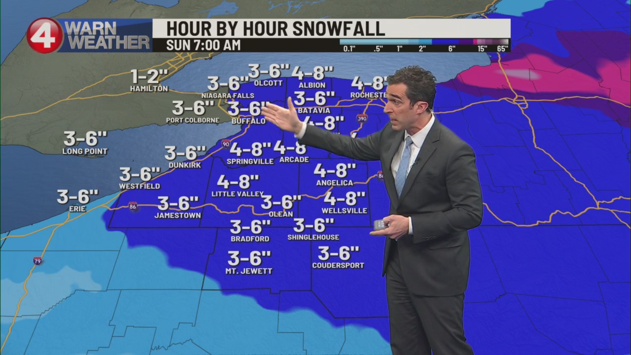 Buffalo weather forecast: 4 p.m. update 2/6/25