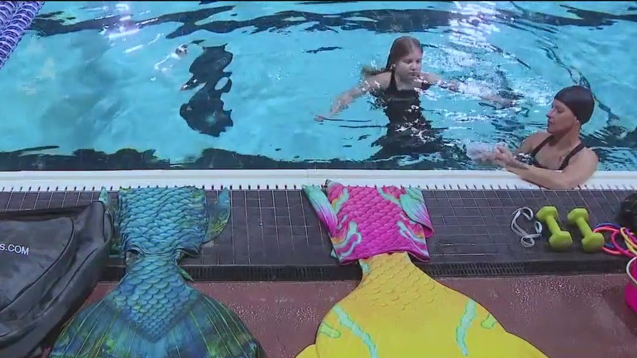 Training for the Mermaid Olympics