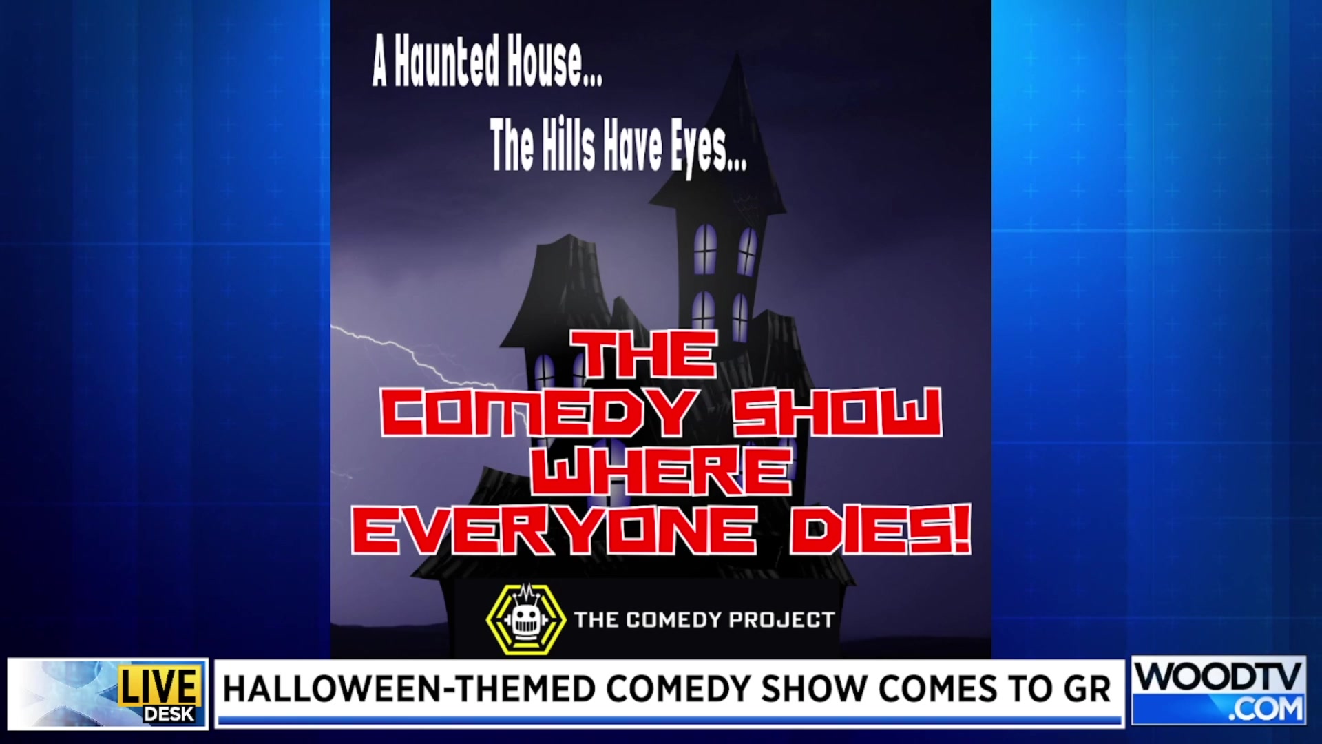 Halloween comedy show in February