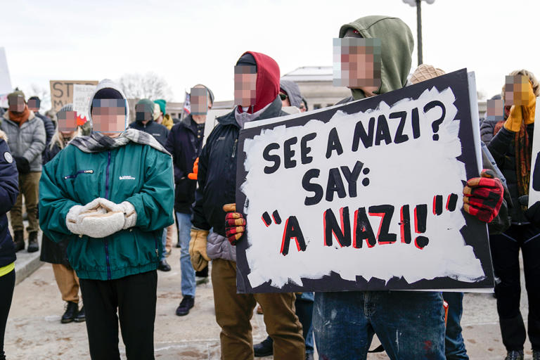 37 Powerful Photos From Yesterday's Anti-Trump Protests That Will Haunt ...