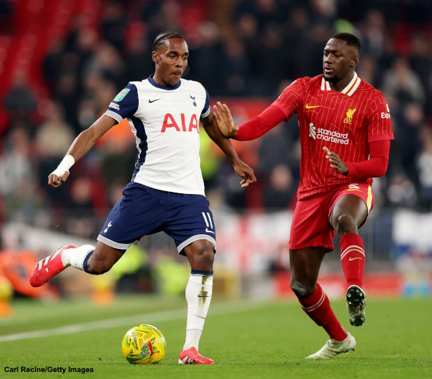 Tottenham Hotspur Forward Drawing Serie A Attention