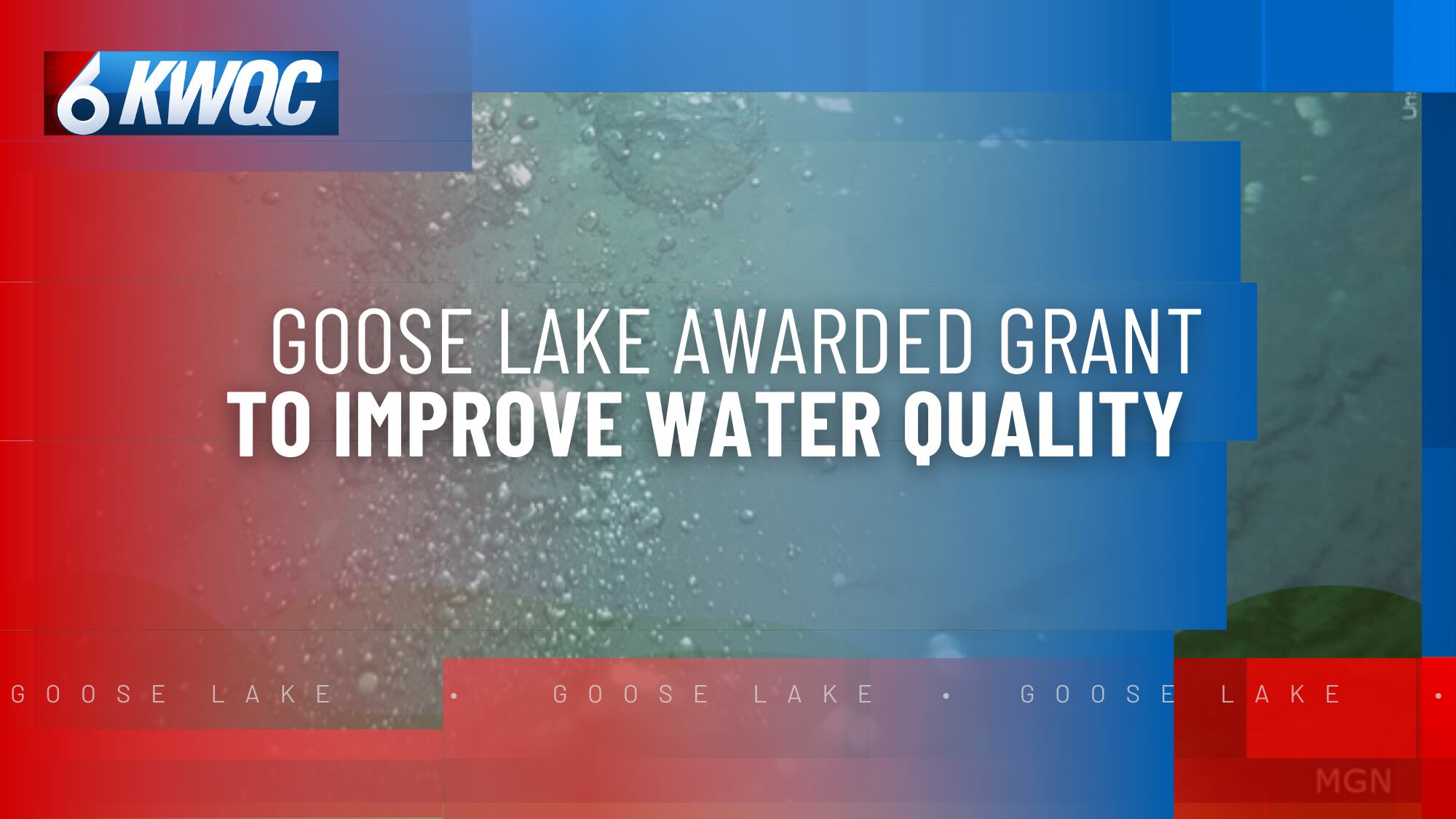 Goose Lake, 17 Iowa communities awarded grant to improve water quality