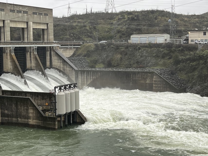 Keswick Dam increases into Sacramento River to reach 40K cfs