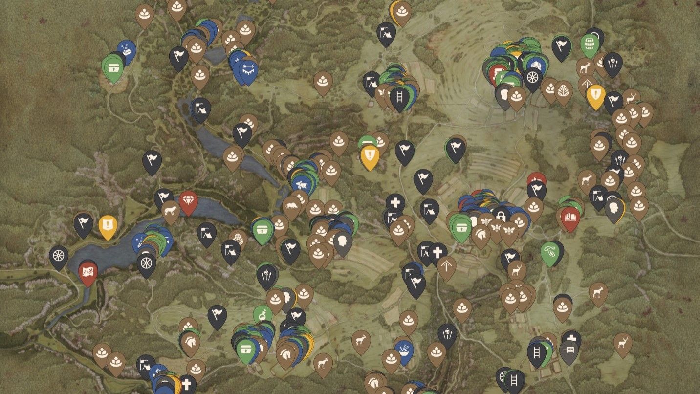 Kingdom Come: Deliverance 2 interactive map — Every quest, point of ...