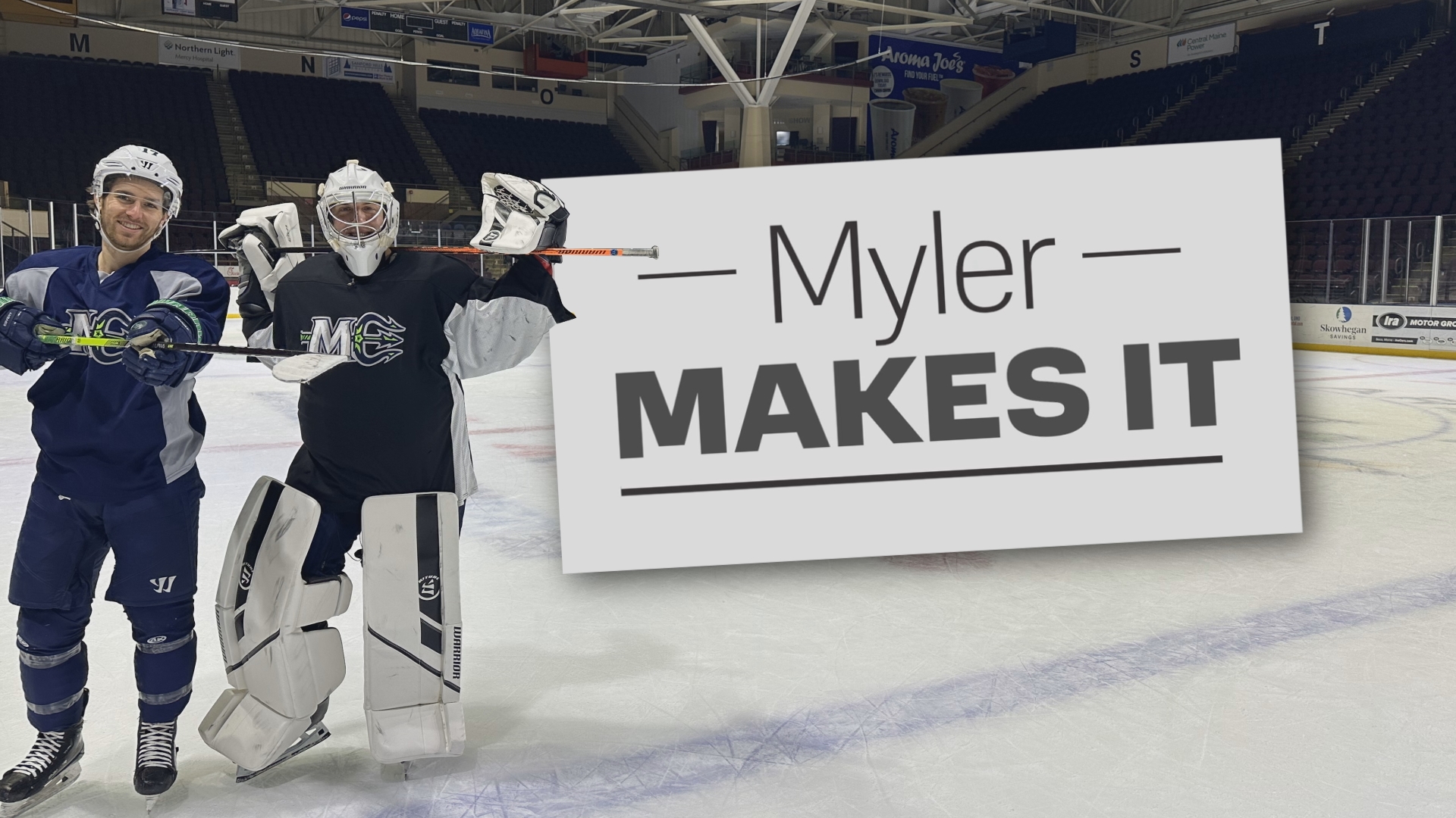 Myler Makes It | Hockey with the Maine Mariners