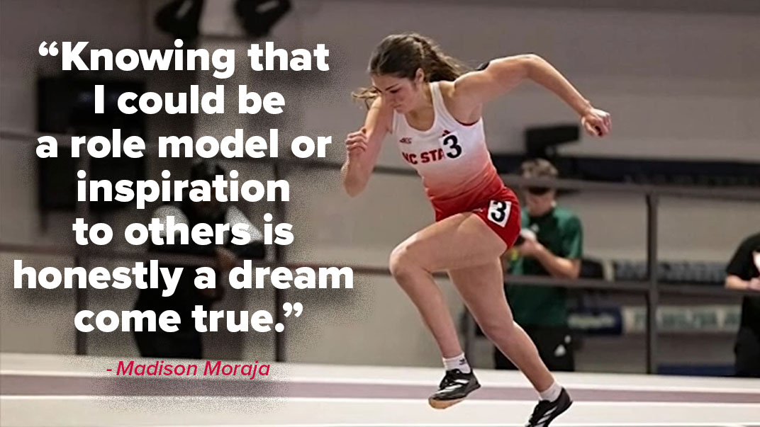 NC State's Moraja raising awareness, creating inspiration for athletes ...