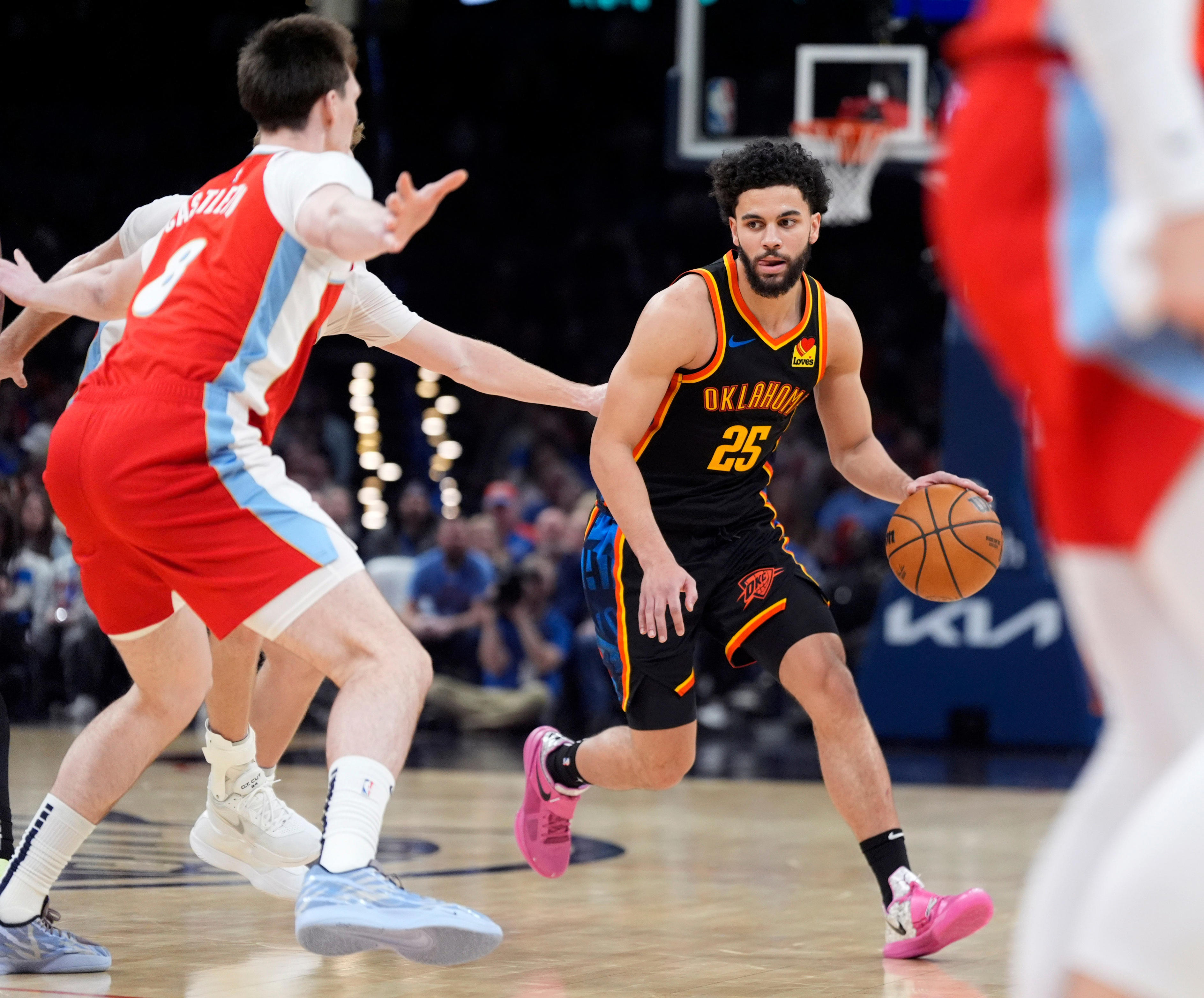 OKC Thunder signs Ajay Mitchell to two-year contract, converting from ...