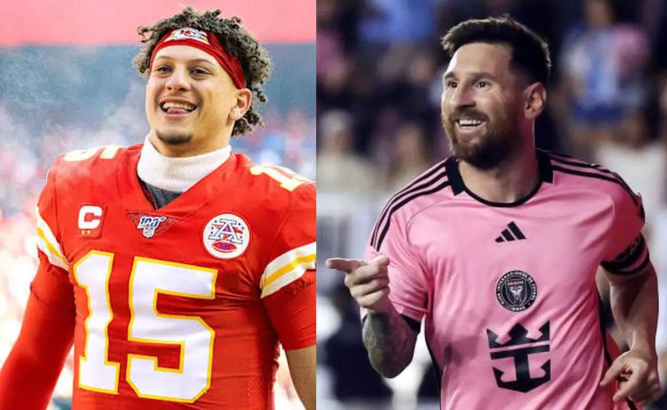 Lionel Messi at the Super Bowl LIX? Patrick Mahomes excited as GOAT ...