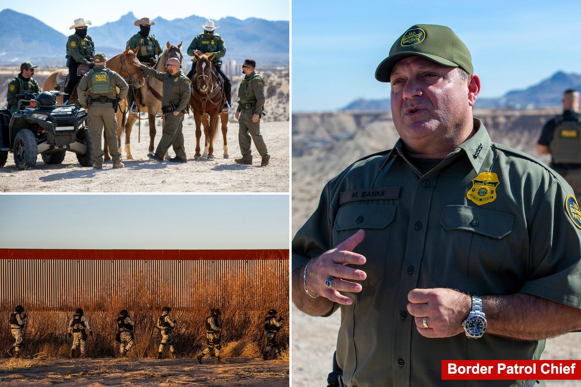 Illegal border crossings have plummeted 90% since Trump returned to White House, Border Patrol ...