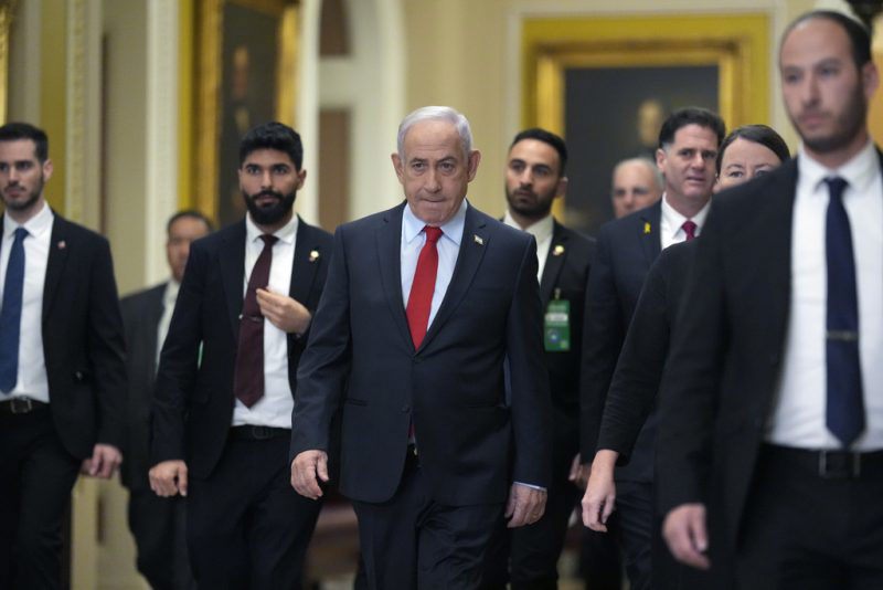Israeli Prime Minister Benjamin Netanyahu visits Capitol Hill Israeli Prime Minister Benjamin Netanyahu visits Capitol Hill