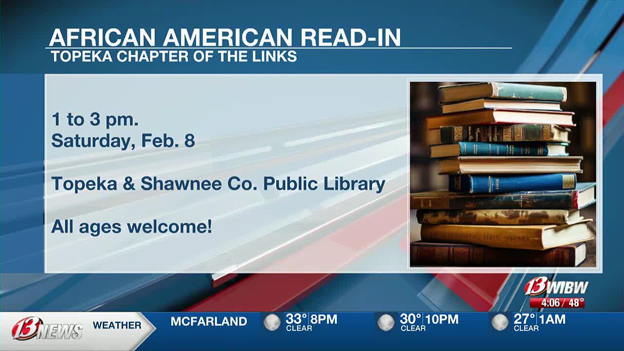 Topeka library hosting read-in to celebrate Black History Month