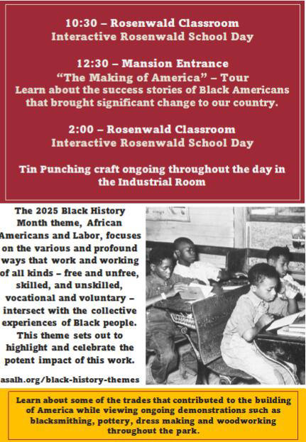 Learn the history of Rosenwald schools this Saturday at Burritt on the ...