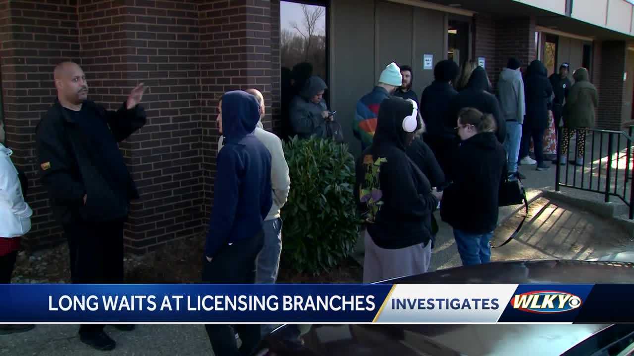 WLKY Investigates: Why are lines so long at Driver Licensing Regional ...