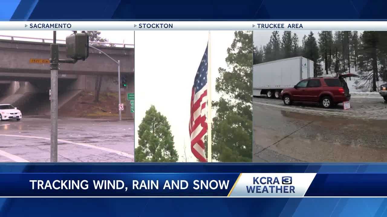 Northern California rain and snow updates: Sierra chain controls ...