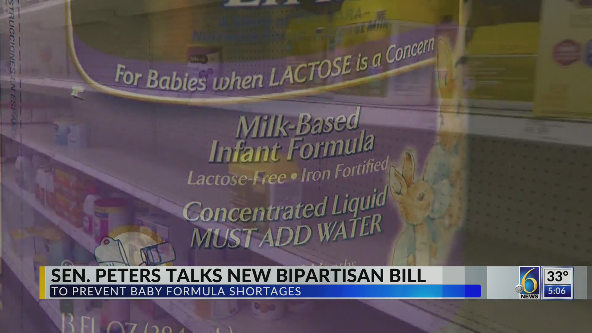 Sen. Peters talks new bipartisan bill